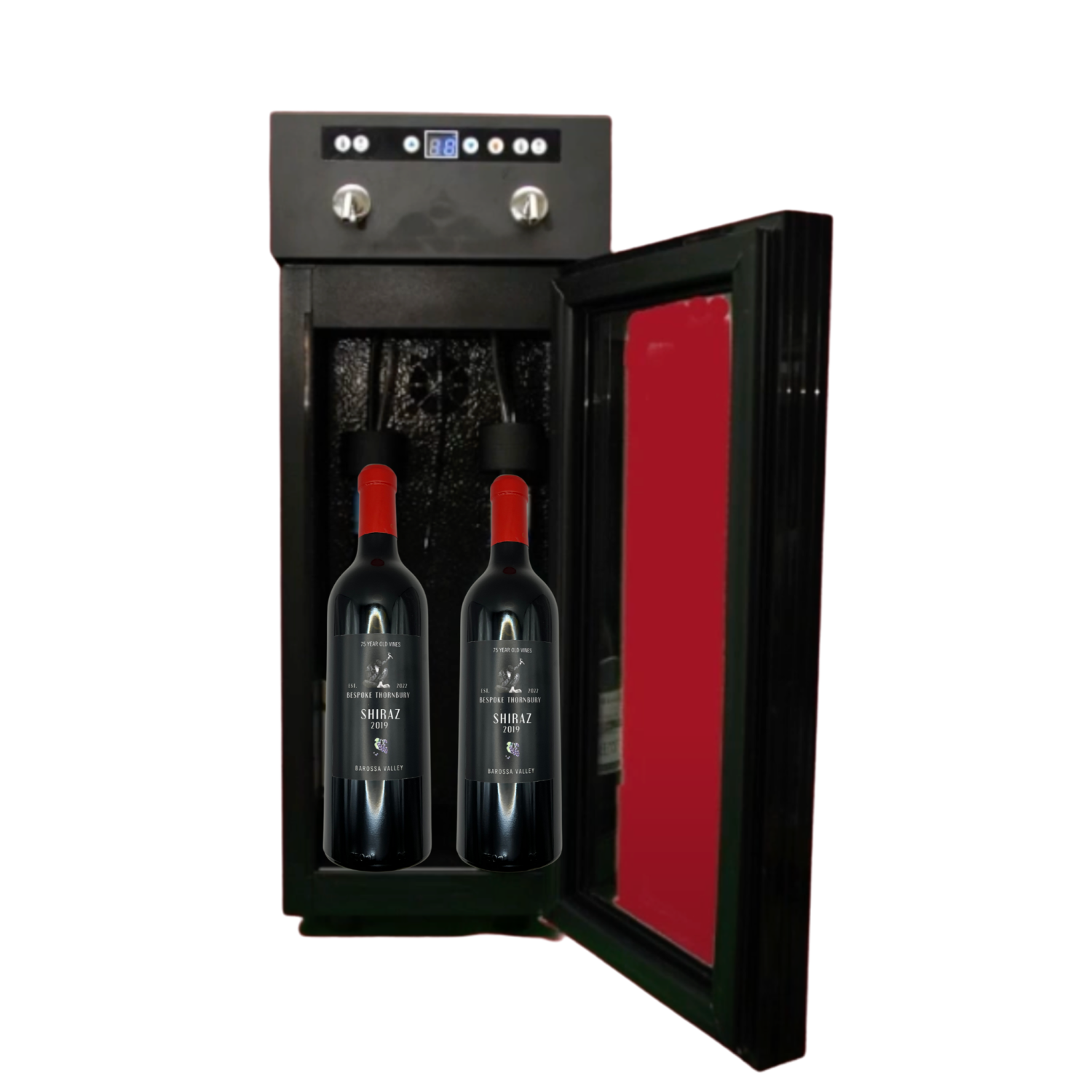2 Bottle Refrigerated Wine Dispenser – Bespoke Wines & Spirits